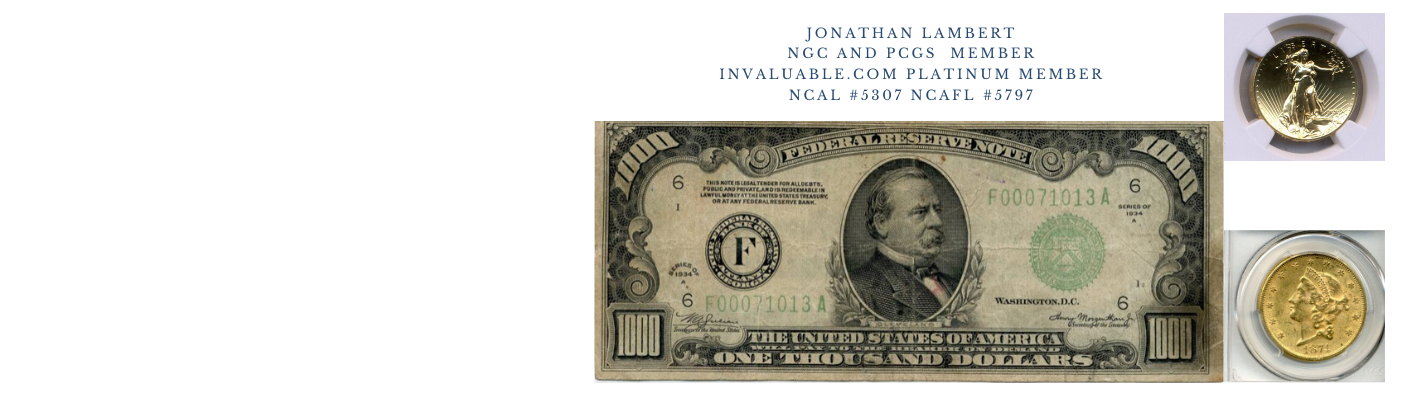 Coin and Currency Consultations | Mebane Antique Auction Gallery