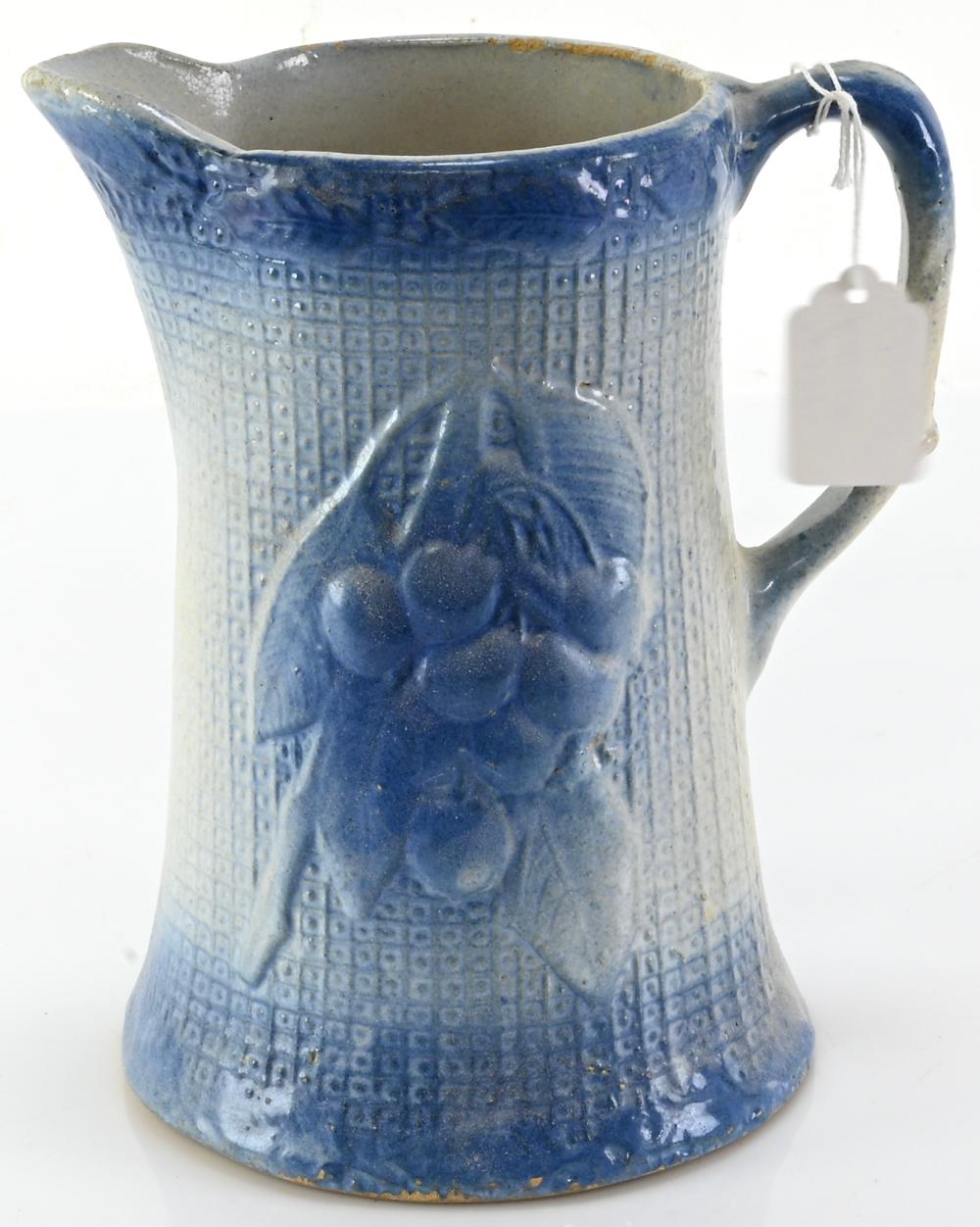 4-26-2024 Antique Blue And White Salt Glazed Stoneware Collection ...